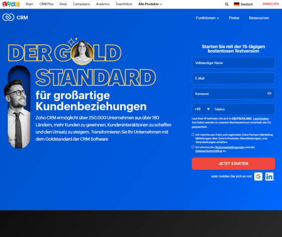 Die 5 besten kostenlosen CRM Systeme